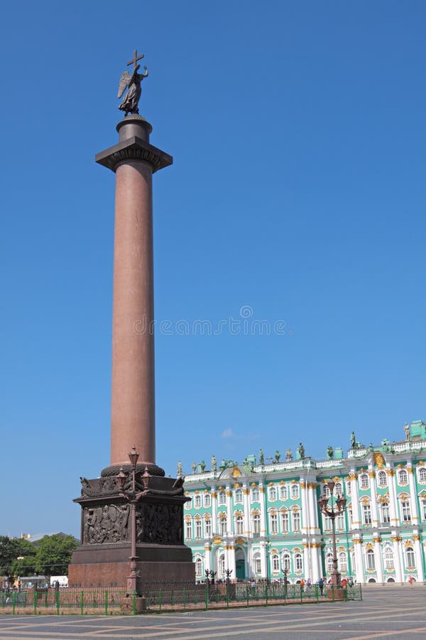 Alexander Column stock image. Image of people, alexander - 20494313