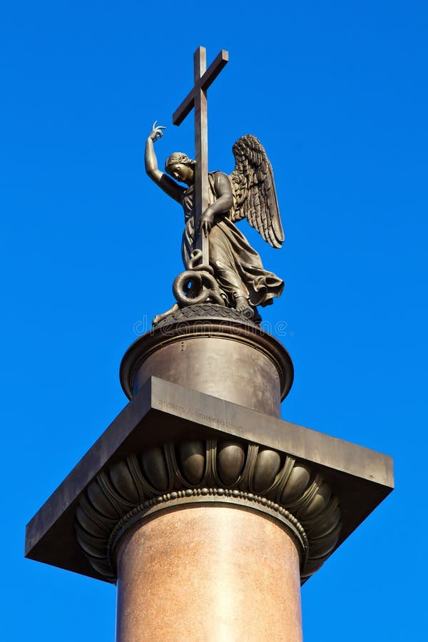Angel Statues Blowing Trumpets Editorial Image - Image of palace ...