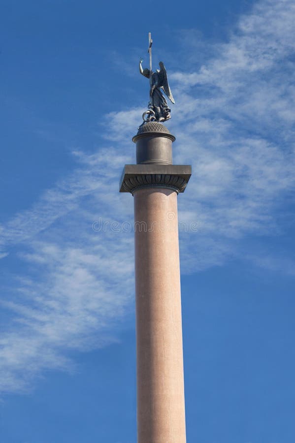 Alexander Column stock image. Image of sightseeing, hermitage - 84018227