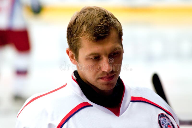 Curtis Joseph Searches for the Puck Editorial Photo - Image of ...