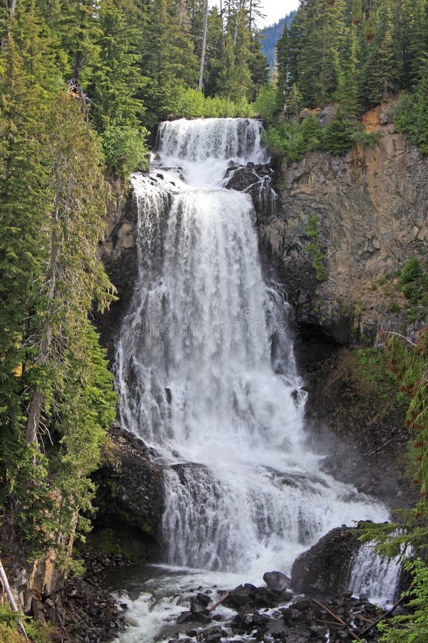 Alexander Falls in Canada stock photo. Image of wilderness - 35107484