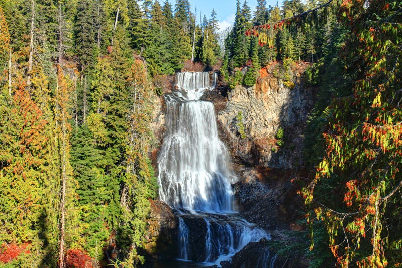 Alexander Falls in Canada stock photo. Image of wilderness - 35107484
