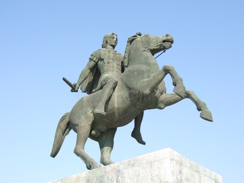 Alexander de Grote stock foto. Image of ruiter, grieks - 1620338