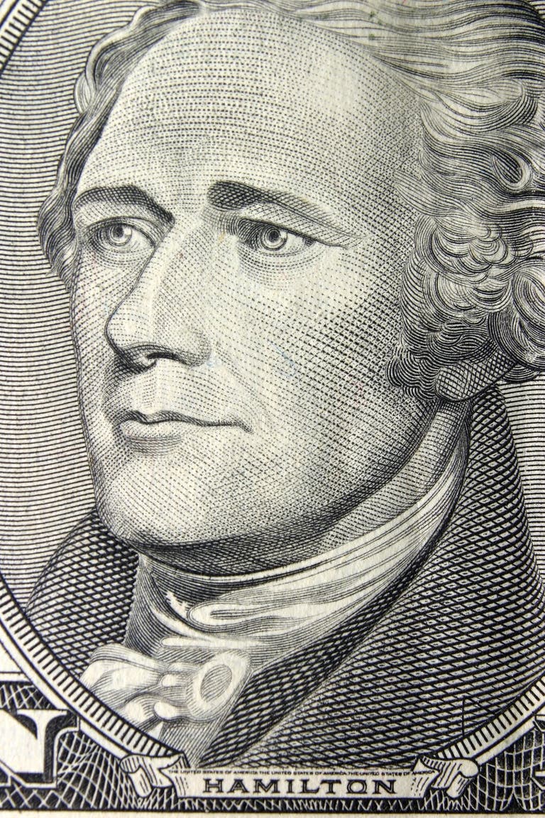 353 Alexander Hamilton Ten Dollar Bill Stock Photos - Free & Royalty ...