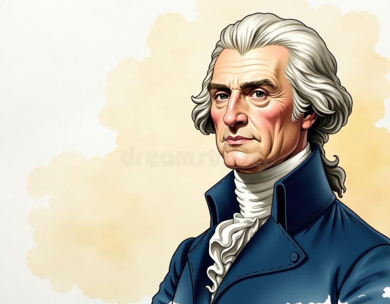 Alexander Hamilton Portrait Stock Illustration - Illustration of ...