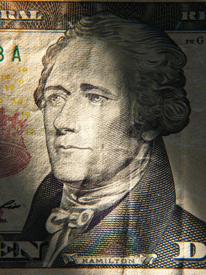 Alexander Hamiltons Portrait is Depicted on Painted on the $ 10 ...
