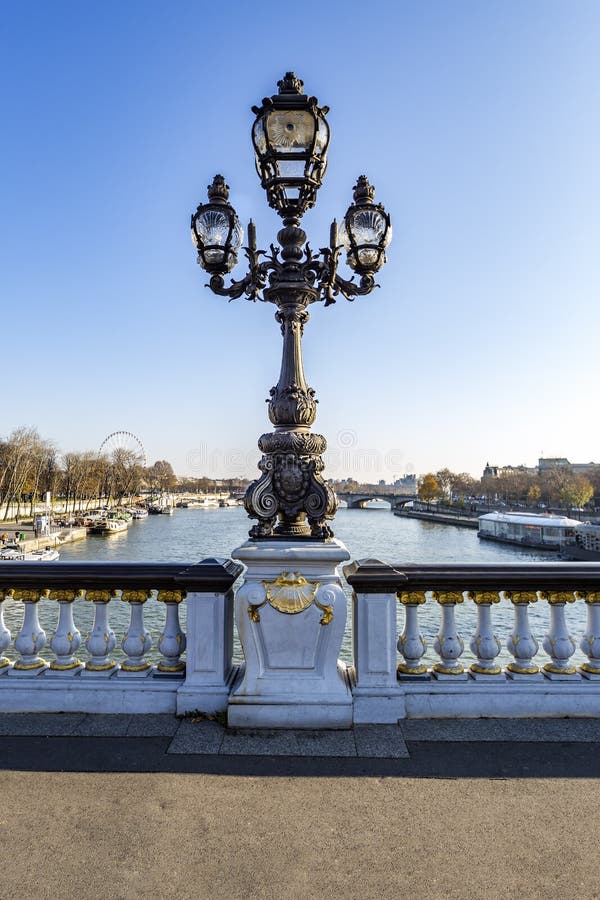 Alexander III bridge stock photo. Image of europe, river - 84054136