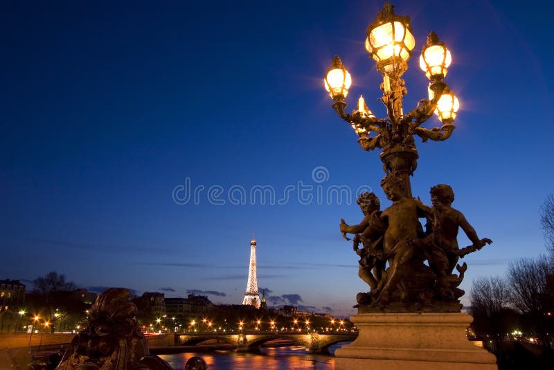 Alexander III Bridge - Paris - France Editorial Stock Image - Image of ...