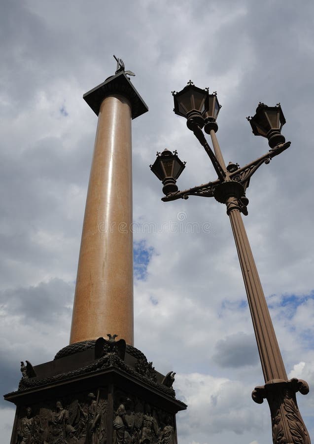 Alexander Memorial Column stock image. Image of monument - 13245759
