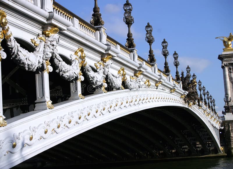 Alexander s bridge stock photo. Image of country, seine - 10696590