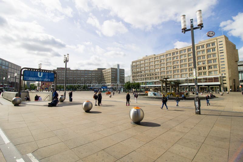 Alexanderplatz Square in Berlin, Germany Editorial Photography - Image ...