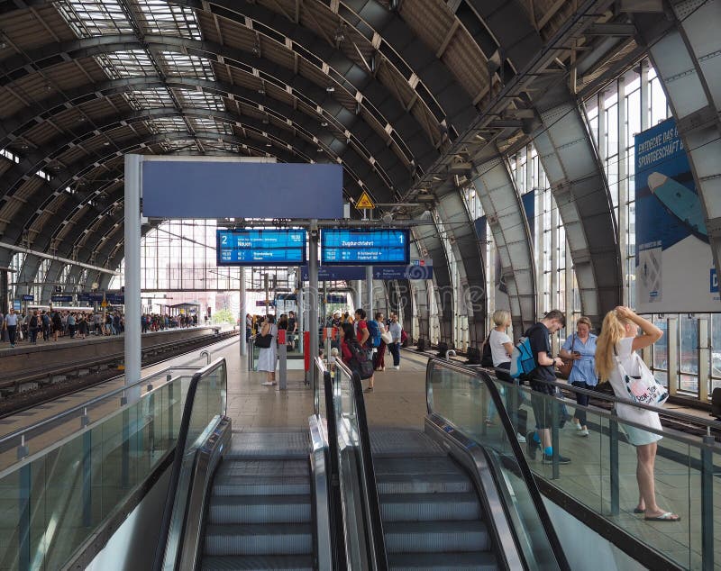 Alexanderplatz Station in Berlin Editorial Stock Image - Image of ...