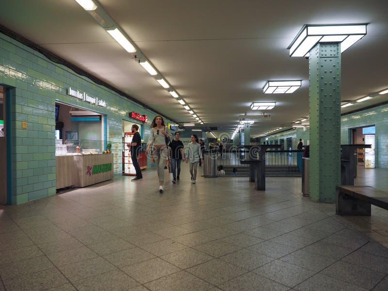 Alexanderplatz Station in Berlin Editorial Image - Image of german ...