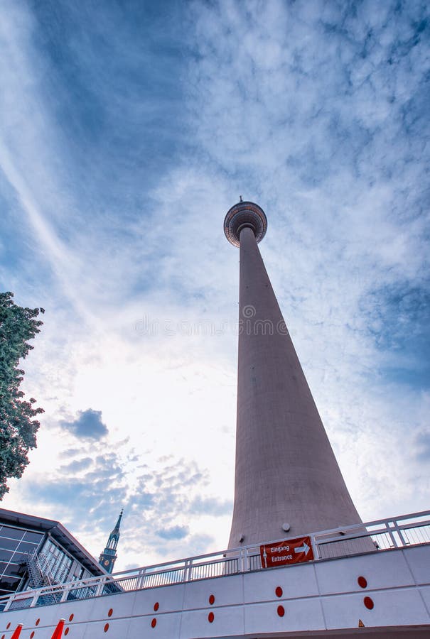 Alexanderplatz Tower stock image. Image of summer, tower - 12329417