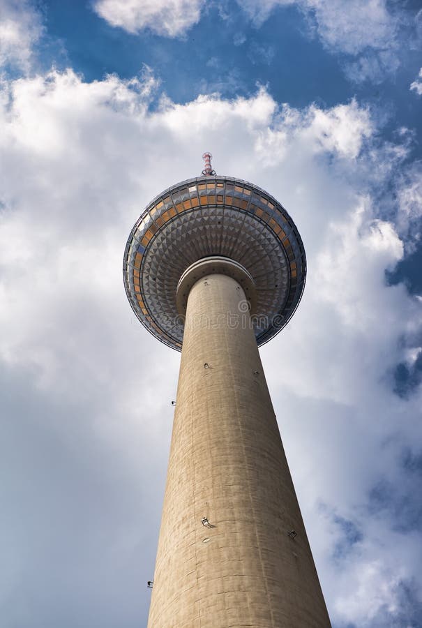 Alexanderplatz Tower in Berlin on a Summer Day, Germany Editorial Stock ...