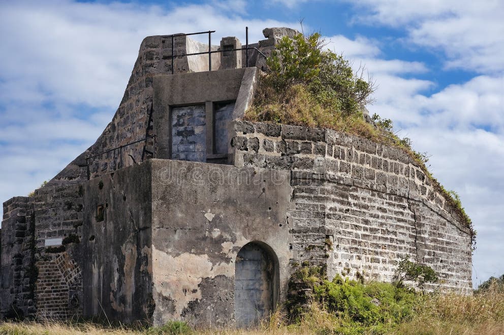Alexandra Battery in Historic St George S Bermuda Stock Image - Image ...