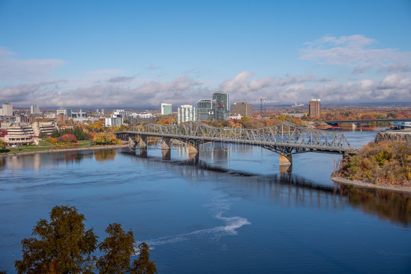 The Alexandra Bridge, Ottawa Editorial Image - Image of metalic ...