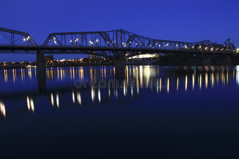 Alexandra Bridge in Ottawa of Canada Stock Image - Image of bridge ...