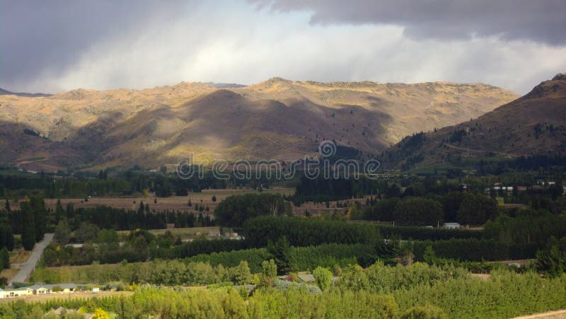 Alexandra Central Otago stock image. Image of small, open - 75362777