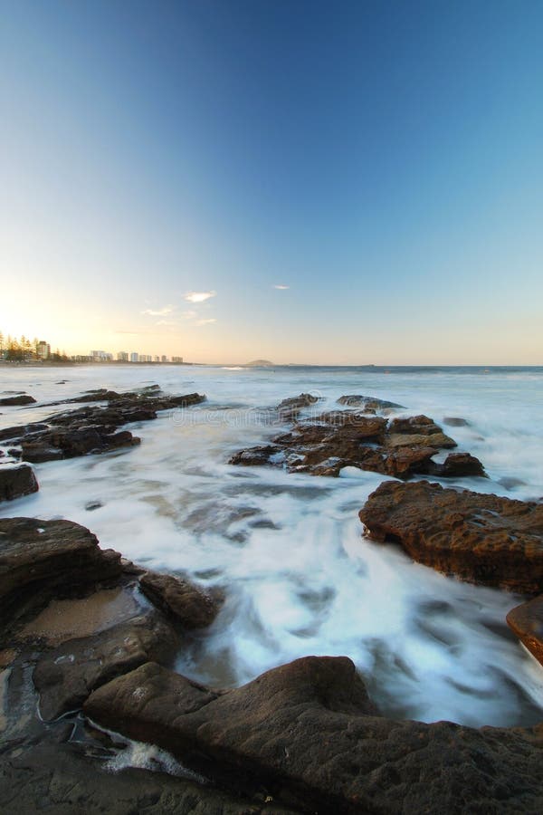 Alexandra Headland stock photo. Image of sunshine, blue - 26717822