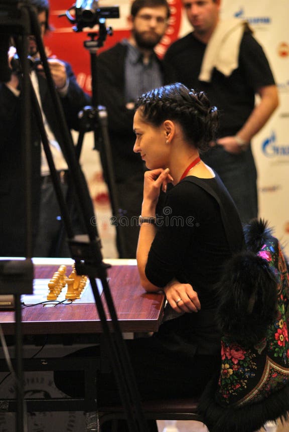 Alexandra Kosteniuk editorial stock photo. Image of championship - 12039978