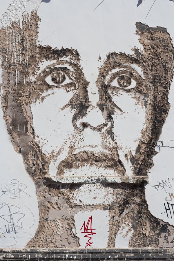 Alexandre farto vhils editorial photo. Image of outsiders - 18540791