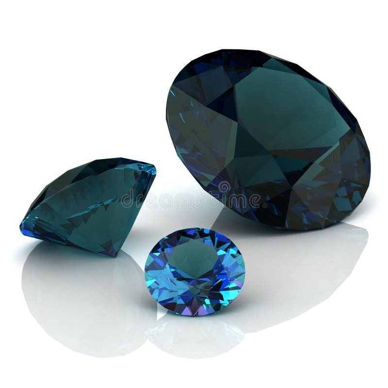 Alexandrite gemstone stock illustration. Illustration of sparkle - 811447