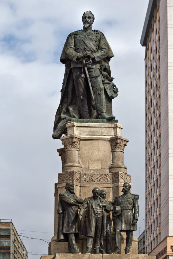 Alexandru Ioan Cuza statue stock image. Image of union - 18751817