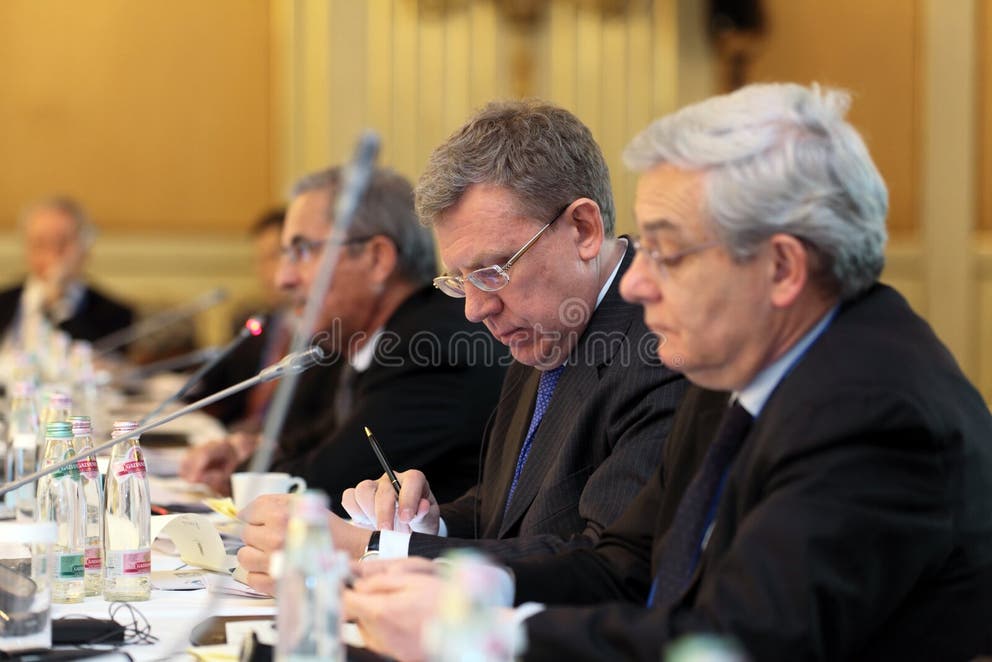 Alexei Kudrin editorial photography. Image of cooperation - 29328972