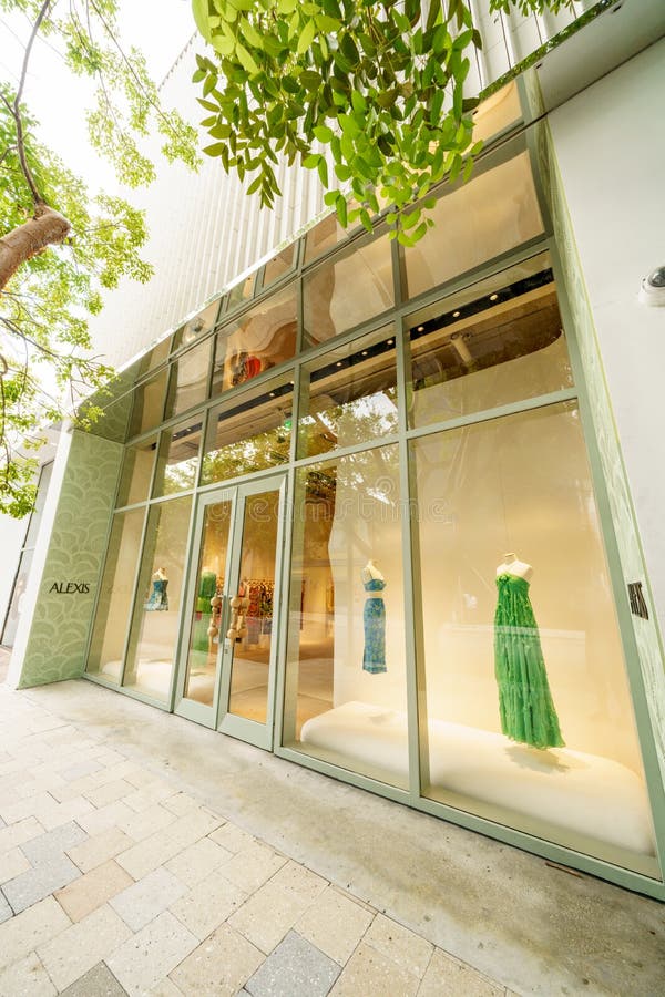 Alexis Miami Design District Editorial Stock Photo - Image of ...