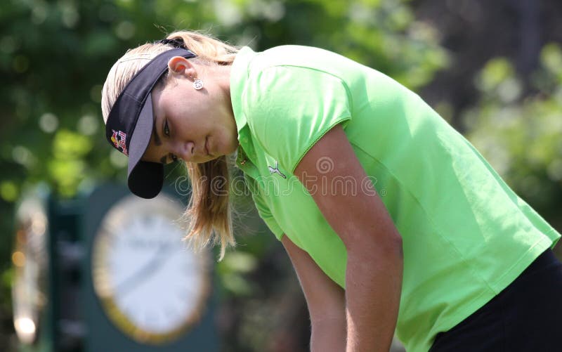 Alexis Thompson Evian Masters 2010 Editorial Photography - Image of ...