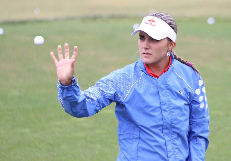 Alexis Thompson Evian Masters 2010 Editorial Photography - Image of ...