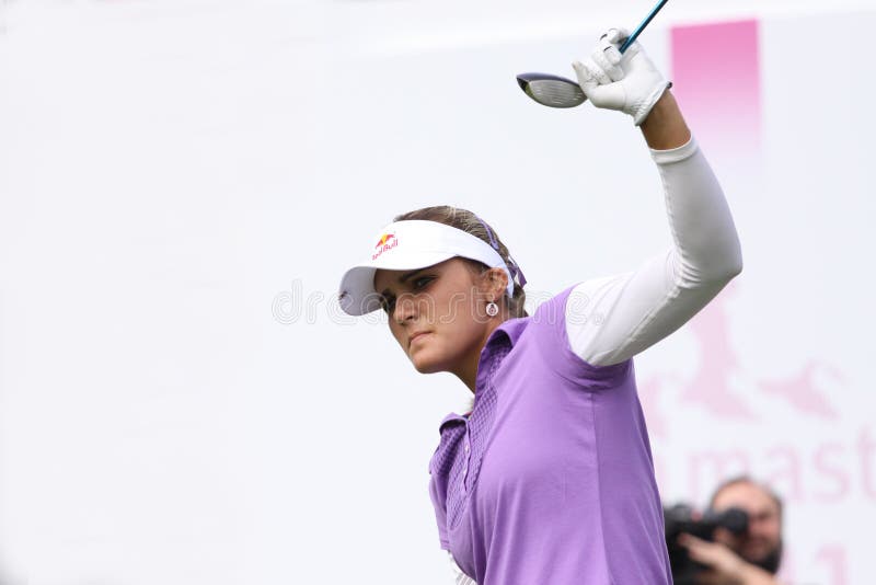 Alexis Thompson Evian Masters 2010 Editorial Photography - Image of ...