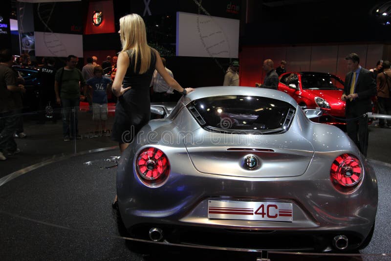 Alfa Romeo on 64rd IAA editorial image. Image of automotive - 21502745