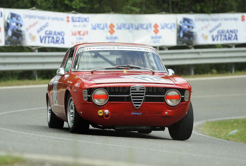 Alfa Romeo Giulia Sprint editorial photo. Image of competition - 26936871