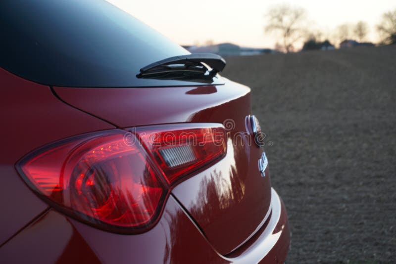 Alfa Romeo Giulietta QV Rear Side Editorial Image - Image of bumper ...