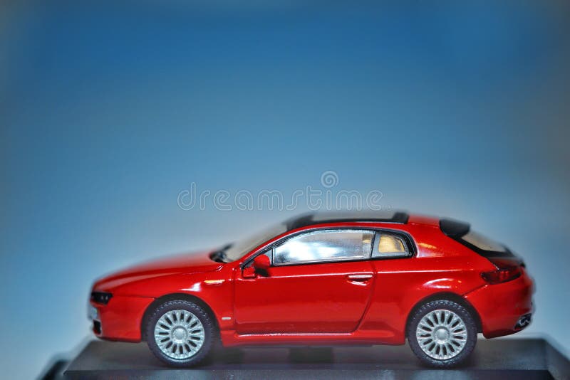 Alfa Romeo - Very Small Model Stock Photo - Image of romeo, hatchback ...