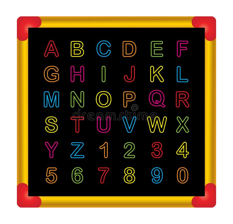 Het Alfabet Van De Origami, Gevouwen Ponsband, Doopvontlint Vector ...