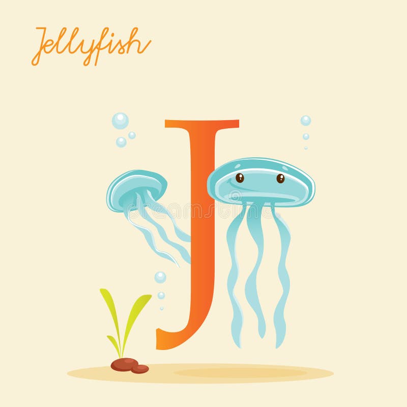 Alfabeto animal com lobo ilustração do vetor. Ilustração de selvagem ...