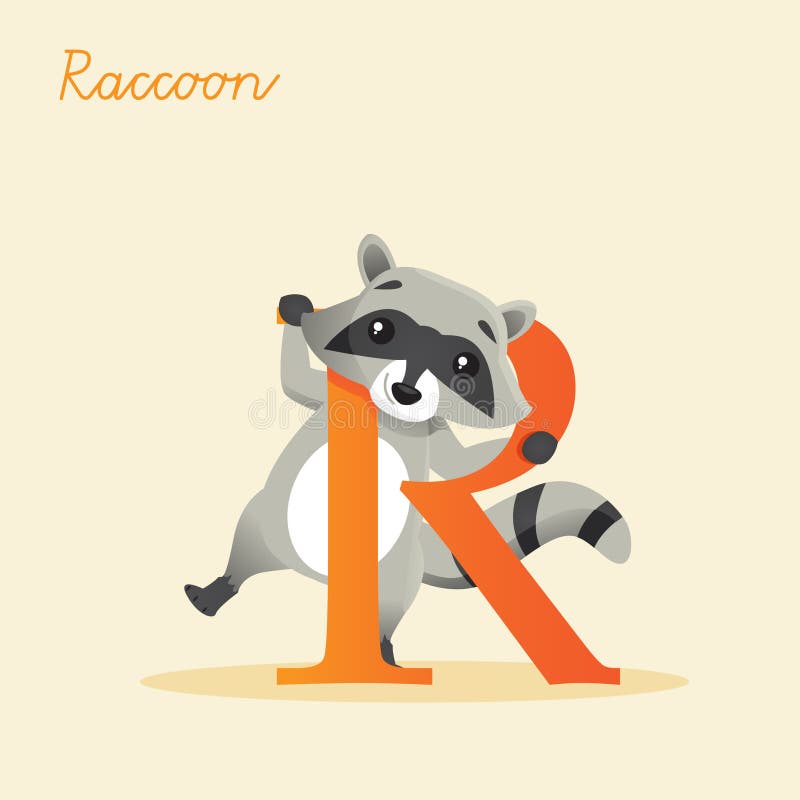 Alfabeto Animal Con El Lobo Ilustración del Vector - Ilustración de ...