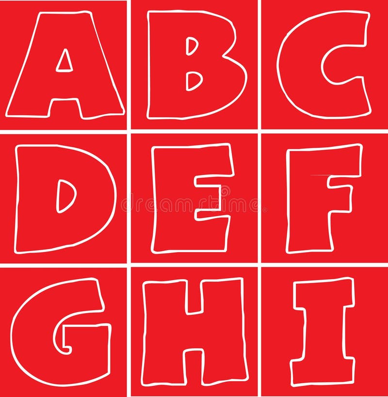 Letra Alfabética Ancha. Tipografía De Logotipo Deportivo. Diseño ...