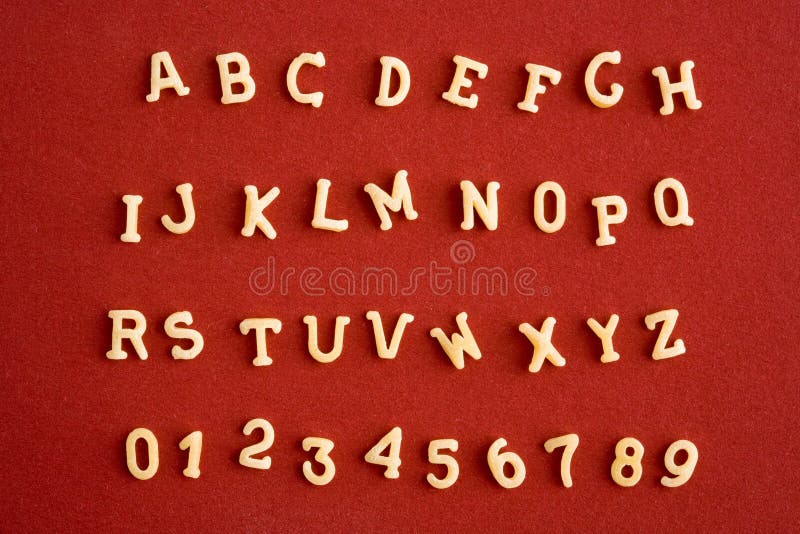 Massa alfabética foto de stock. Imagem de amarelo, letras - 11953268