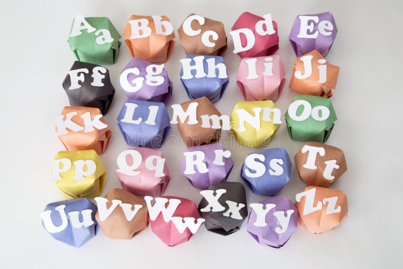 Alfabeto, ABC, Jogo Colorido Das Letras Imagem de Stock - Imagem de ...