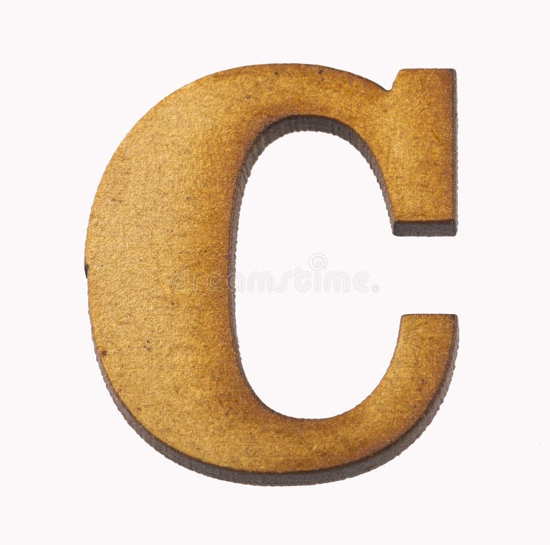 Alfabeto En La Madera - Letra C Imagen de archivo - Imagen de fondo ...