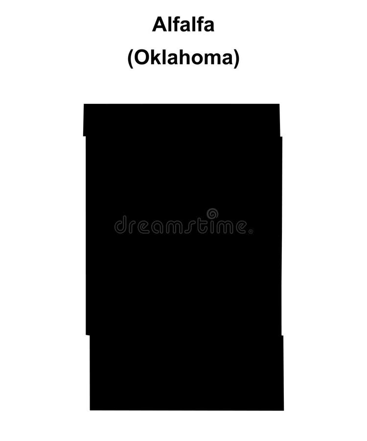 Alfalfa outline map stock vector. Illustration of icon - 361751664