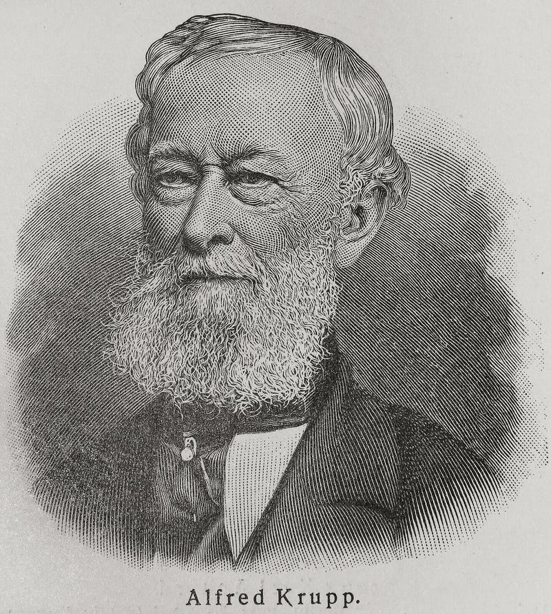 Alfred Krupp editorial image. Image of famous, factory - 20442520