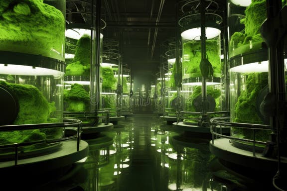Algae-based Bio-hydrogen Production in a Laboratory Setting Stock Image ...