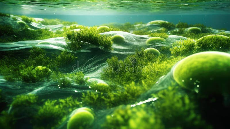 Algae that Dominates the Ocean Due To PH Changes and Imbalance in the ...