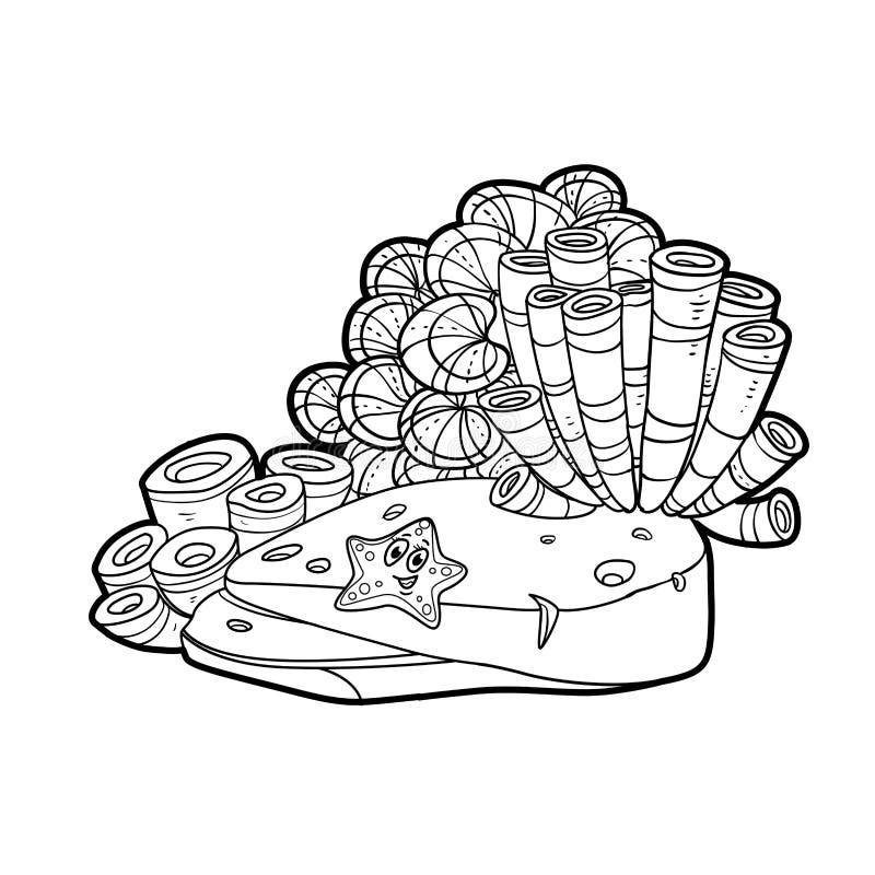 Rocks Sand Coloring Page Stock Illustrations – 52 Rocks Sand Coloring ...