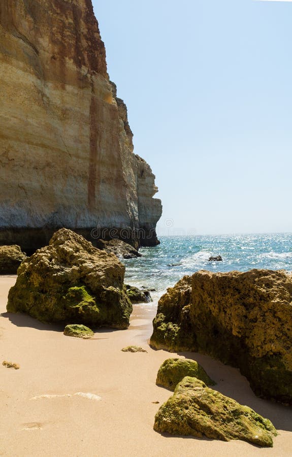 Algarve stock image. Image of cliff, travel, tourism - 51135079